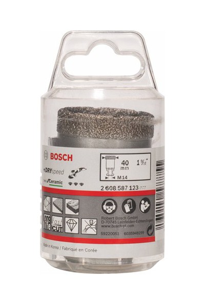 Bosch - Best Serisi Seramik İçin Dry Speed Kuru Elmas Deliciler - 40 X 35 Mm Bosch - Best Serisi Seramik İçin Dry Speed Kuru Elmas Deliciler - 40 X 35 Mm