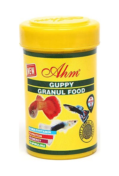 Guppy Granul Food 100 Ml Balık Yemi Guppy Granul Food 100 Ml Balık Yemi