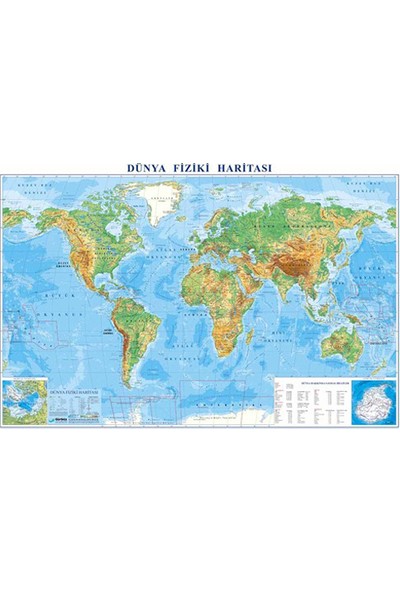 Dünya Fiziki Haritası