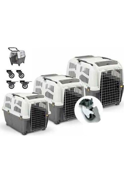 Skudo Iata 4-5-6-7 Köpek Taşıma Tekerlek Seti Skudo Iata 4-5-6-7 Köpek Taşıma Tekerlek Seti