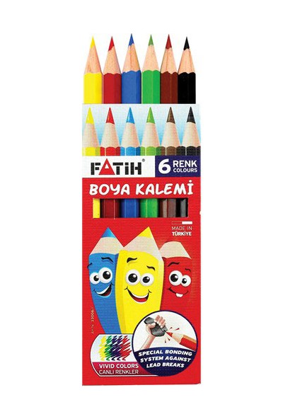 Fatih Kuruboya 6 Renk 1/2 Boy 33006 Fatih Kuruboya 6 Renk 1/2 Boy 33006