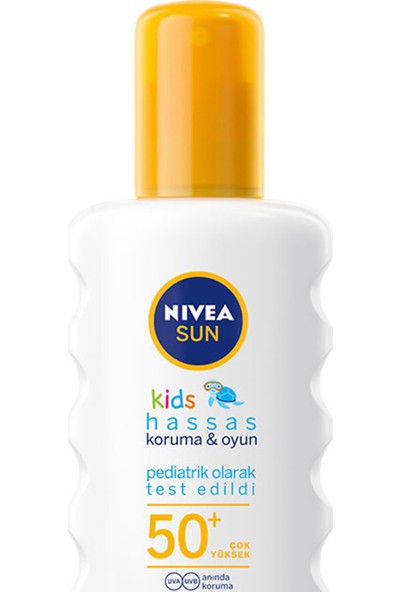 Nivea Sun Çocuk Hassas Güneş Spreyi Gkf50+ 200 ml