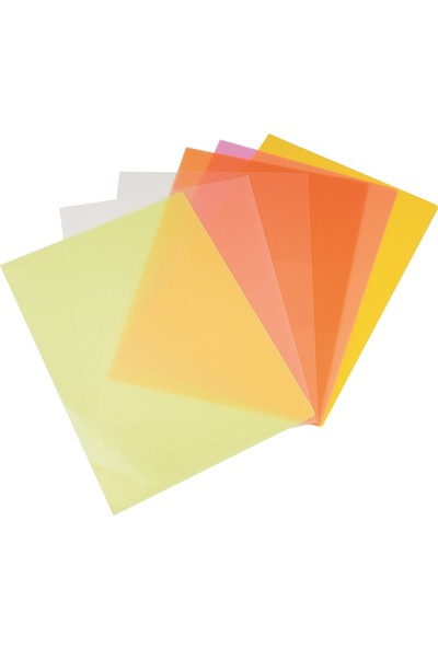 Sarff 450Mic.A4 Şeffaf Sarı Pp Kapak 50 Ad. 15201110