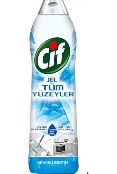 Cif Tüm Yüzeyler Jel Okyanus Esintisi 750 ml