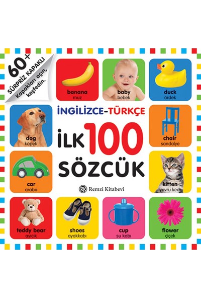 İngilizce-Türkçe İlk 100 Sözcük