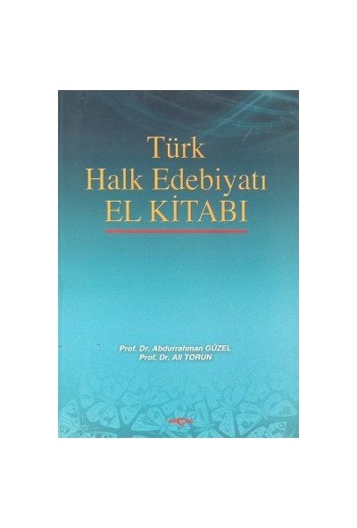 Türk Halk Edebiyatı El Kitabı