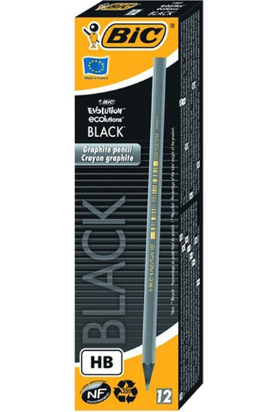Bic Evolution Black Hb Kurşun Kalem 12'li Bic Evolution Black Hb Kurşun Kalem 12'li