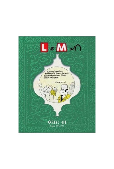 Leman Cilt: 41 Sayı: 694 - 703-Kolektif Leman Cilt: 41 Sayı: 694 - 703-Kolektif