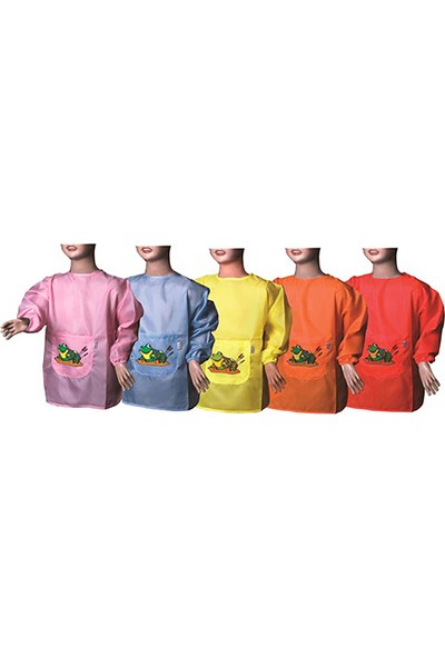 Nova Color Öğrenci Çalışma Önlüğü Turunc Nc-4107Tu