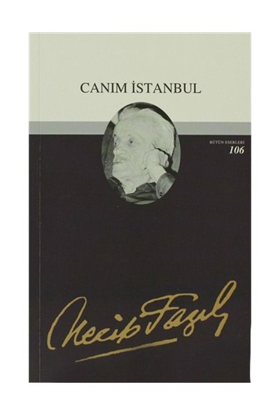 Canım İstanbul : 87 - Necip Fazıl Bütün Eserleri-Necip Fazıl Kısakürek
