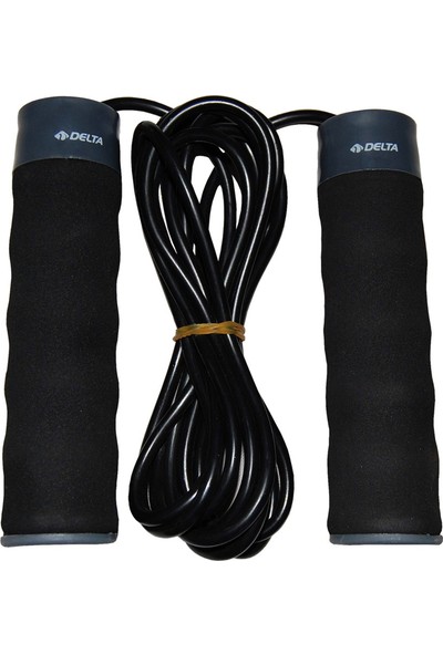 Delta Rulmanlı 220 Gram x 2 Adet Ağırlık Tutamaklı Atlama İpi