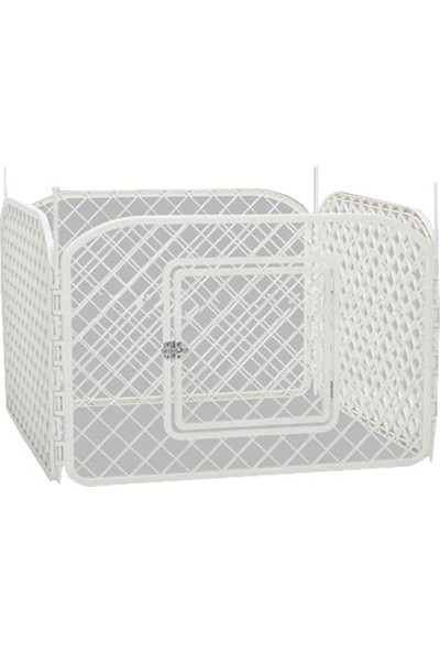 Strong Plastik Köpek Oyun Bahçesi Çiti 4 Panel 90X60cm