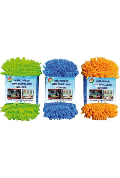 Mikrofiber Oto Temizleme Süngeri