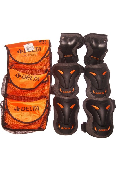 Delta Protector Paten Kaykay Scooter Bisiklet Koruyucu Set Takım Delta Protector Paten Kaykay Scooter Bisiklet Koruyucu Set Takım