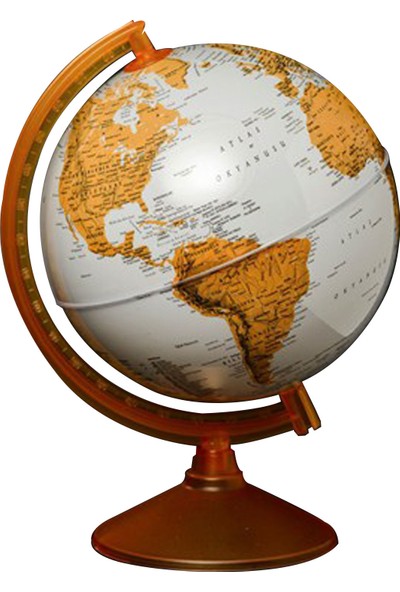 Gürbüz Dünya Küresi 26 cm (Turuncu)