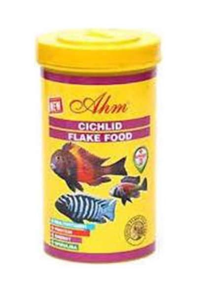 Ahm Cichlid Flake Pul Balık Yemi 250 Ml Ahm Cichlid Flake Pul Balık Yemi 250 Ml