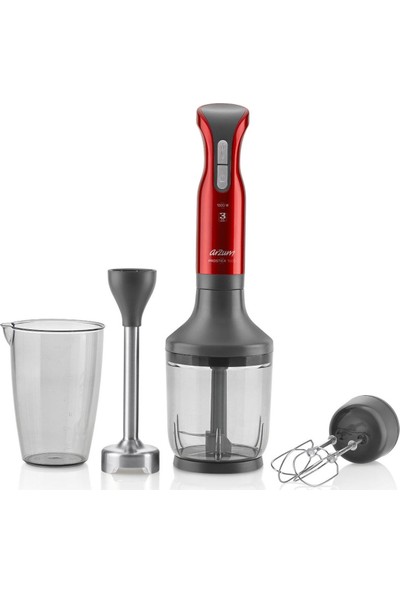 Arzum AR1042 Prostick 1500W Blender Seti - Nar Arzum AR1042 Prostick 1500W Blender Seti - Nar