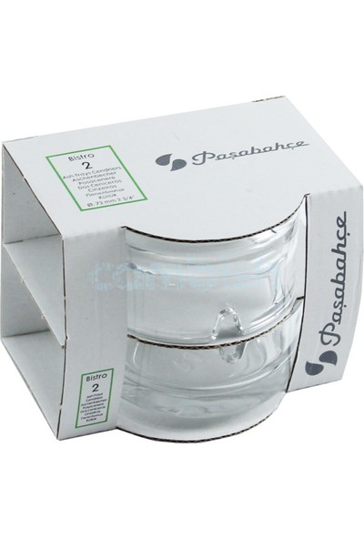 Paşabahçe Bistro 2'li Küçük Yuvarlak Küllük