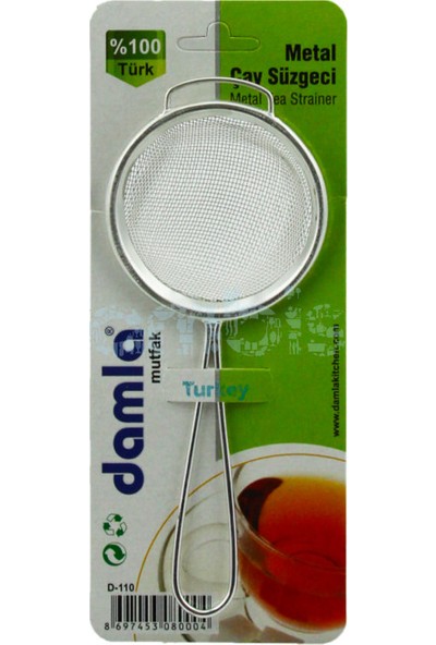 Damla Metal Çay Süzgeci