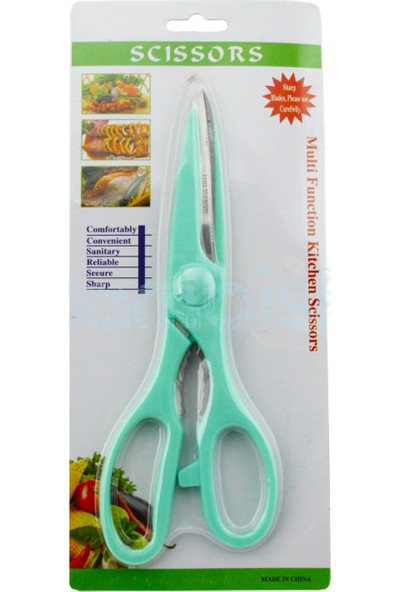 Scissors Renkli Mutfak Makası - Yeşil Scissors Renkli Mutfak Makası - Yeşil