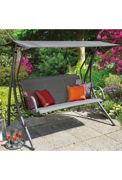 Bidesenal Bahçe Salıncak Yataklı Bahçe Salıncağı 3 Kişilik Paslanmaz Çelik Metal Salıncak Balkon Salıncağı Bidesenal Bahçe Salıncak Yataklı Bahçe Salıncağı 3 Kişilik Paslanmaz Çelik Metal Salıncak Balkon Salıncağı