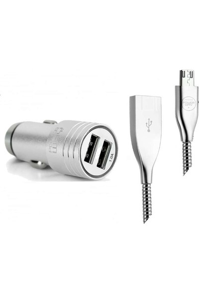 Powerway 3.1 Micro USB Araç İçi Şarj Takımı Powerway 3.1 Micro USB Araç İçi Şarj Takımı