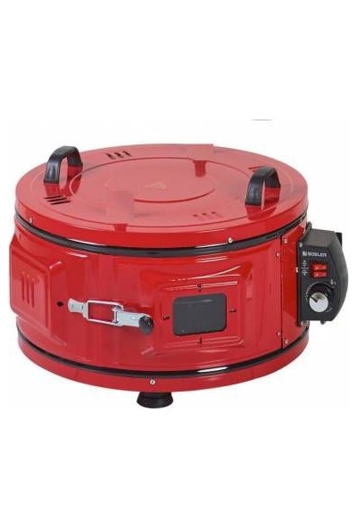 Süsler Emaye Termostatlı Davul Fırın Süsler Emaye Termostatlı Davul Fırın