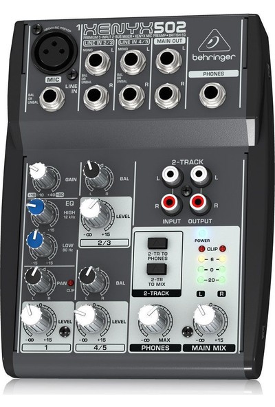 Behringer Xenyx 502 Mixer Behringer Xenyx 502 Mixer