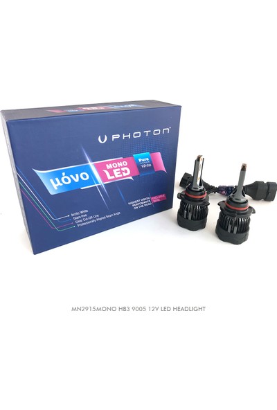 Photon Mono HB3 9005 12V LED Headlight Photon Mono HB3 9005 12V LED Headlight