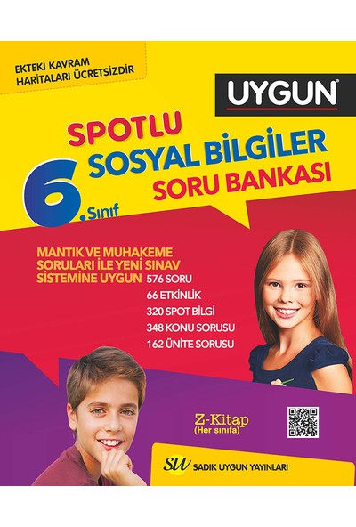 Sadık Uygun Yayınları 6. Sınıf Sosyal Bilgiler Soru Bankası Sadık Uygun Yayınları 6. Sınıf Sosyal Bilgiler Soru Bankası
