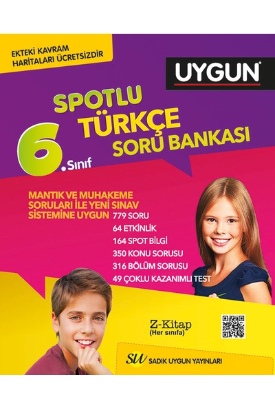 Sadık Uygun Yayınları Türkçe Soru Bankası 6. Sınıf Sadık Uygun Yayınları Türkçe Soru Bankası 6. Sınıf