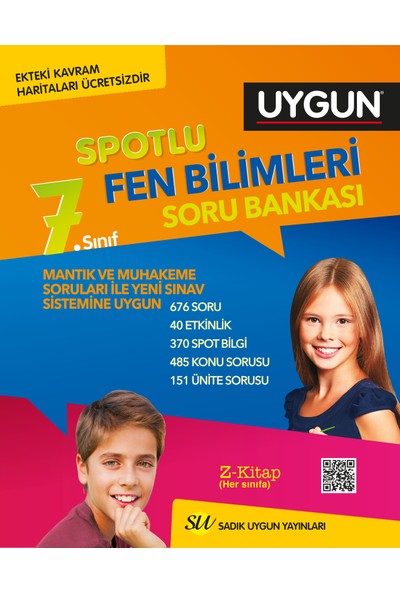 Sadık Uygun Yayınları 7.Sınıf Fen Bilimleri Soru Bankası Sadık Uygun Yayınları 7.Sınıf Fen Bilimleri Soru Bankası