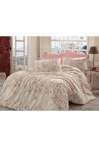Cotton Life Çift Kişilik Pike Takımı Mina Krem