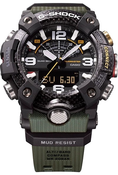 Casıo G-Shock Mudmaster GG-B100-1A3DR Erkek Kol Saatı