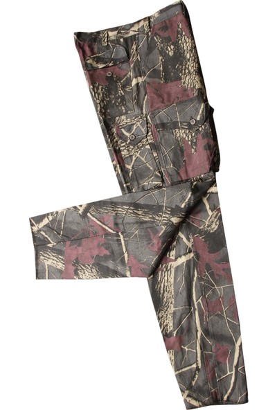 Elf Meşe Desenli Erkek Avcı Pantolonu 9