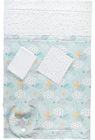 Bibaby Ay Dede Bebek Nevresim Takımı 69073