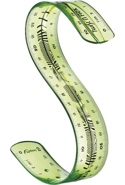Maped Maped Twist N Flex Esnek Cetvel 30 cm - Yeşil Maped Maped Twist N Flex Esnek Cetvel 30 cm - Yeşil