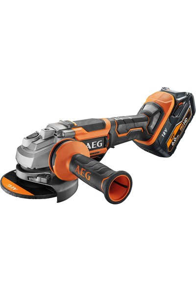 Aeg BEWS 18-125BLPX-602CAkülü Kömürsüz Motor Taşlama (Lithium ion 18 V;6,0 Ah) Aeg BEWS 18-125BLPX-602CAkülü Kömürsüz Motor Taşlama (Lithium ion 18 V;6,0 Ah)