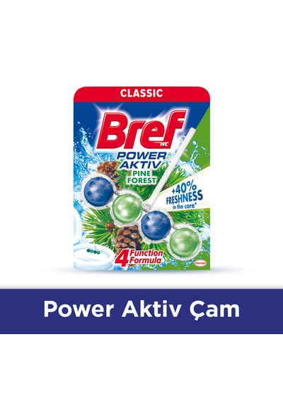Bref Power Aktif Çam Katı Klozet Blok Bref Power Aktif Çam Katı Klozet Blok