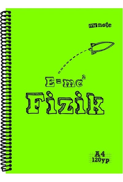 Mynote A4 120 Yaprak Kareli Pp Kapak Fizik Defteri Yeşil Mynote A4 120 Yaprak Kareli Pp Kapak Fizik Defteri Yeşil