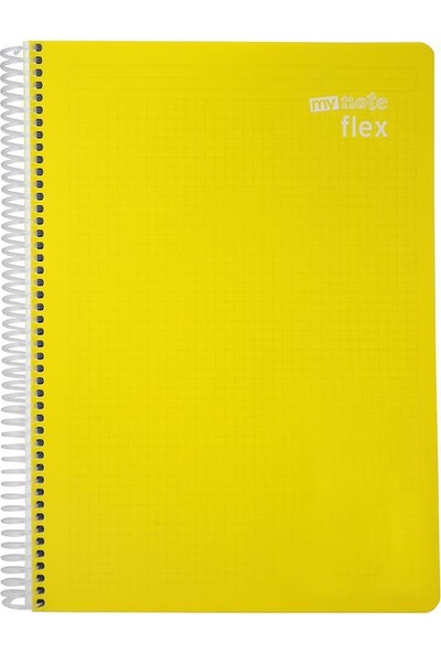 Mynote A4 80 Yaprak Kareli Pp Kapak Defter Sarı Renk Mynote A4 80 Yaprak Kareli Pp Kapak Defter Sarı Renk
