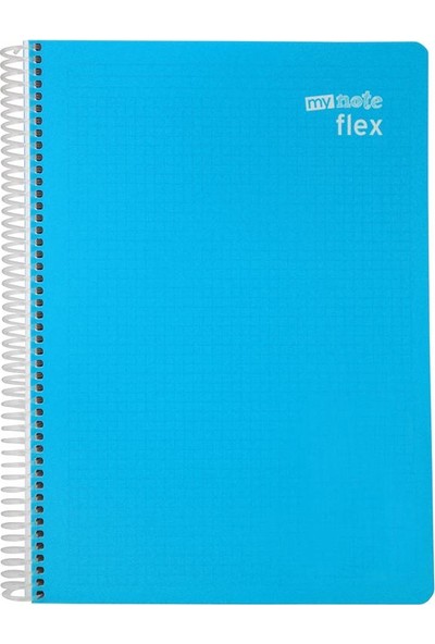 Mynote Flex A4 120 Yaprak Çizgili Defter Pp Kapak Mavi Renk