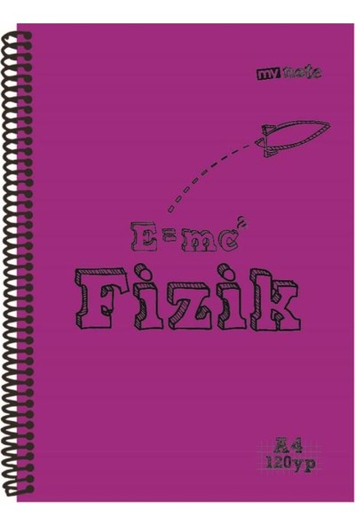 Mynote A4 120 Yaprak Kareli Pp Kapak Fizik Defteri Mor Mynote A4 120 Yaprak Kareli Pp Kapak Fizik Defteri Mor