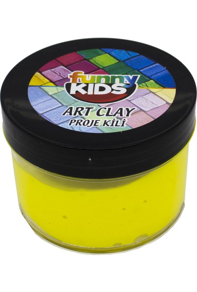 Funny Kids Art Clay Proje Kili 40 cc - 554 Sarı