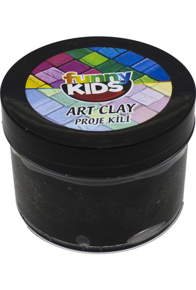 Funny Kids Art Clay Proje Kili 40 cc - 572 Siyah
