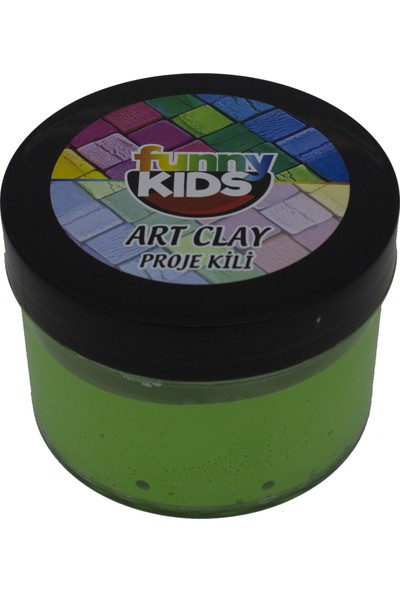 Funny Kids Art Clay Proje Kili 40 cc - 562 Yeşil