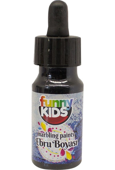 Funny Kids Ebru Boyası 30 cc - 6676 Siyah Funny Kids Ebru Boyası 30 cc - 6676 Siyah