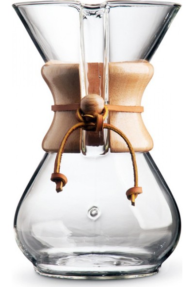 Chemex Cam Kahve Demleme Ekipmanı 800 ml 6 Cup epinox Chemex Cam Kahve Demleme Ekipmanı 800 ml 6 Cup epinox