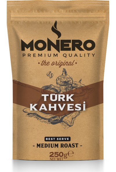 Monero Türk Kahvesi Klasik 250 gr