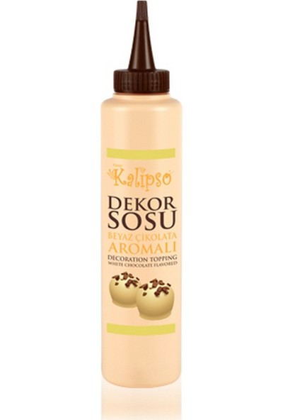 Kalipso Dekor Sos Beyaz Çikolata 750 gr Kalipso Dekor Sos Beyaz Çikolata 750 gr